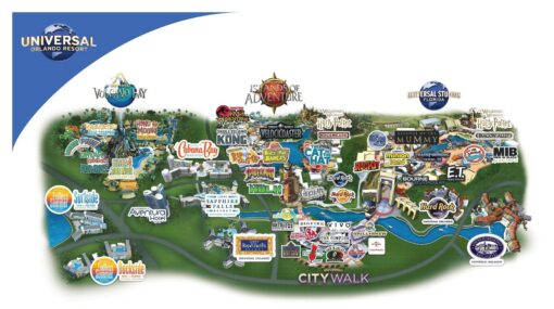 Mapas De 2026 Universal Studios Orlando